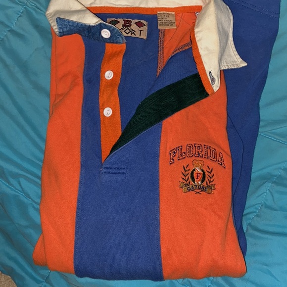 EB RESORT | Shirts | Xxl Vintage 9s Florida Gators Rugby Polo Excellent ...